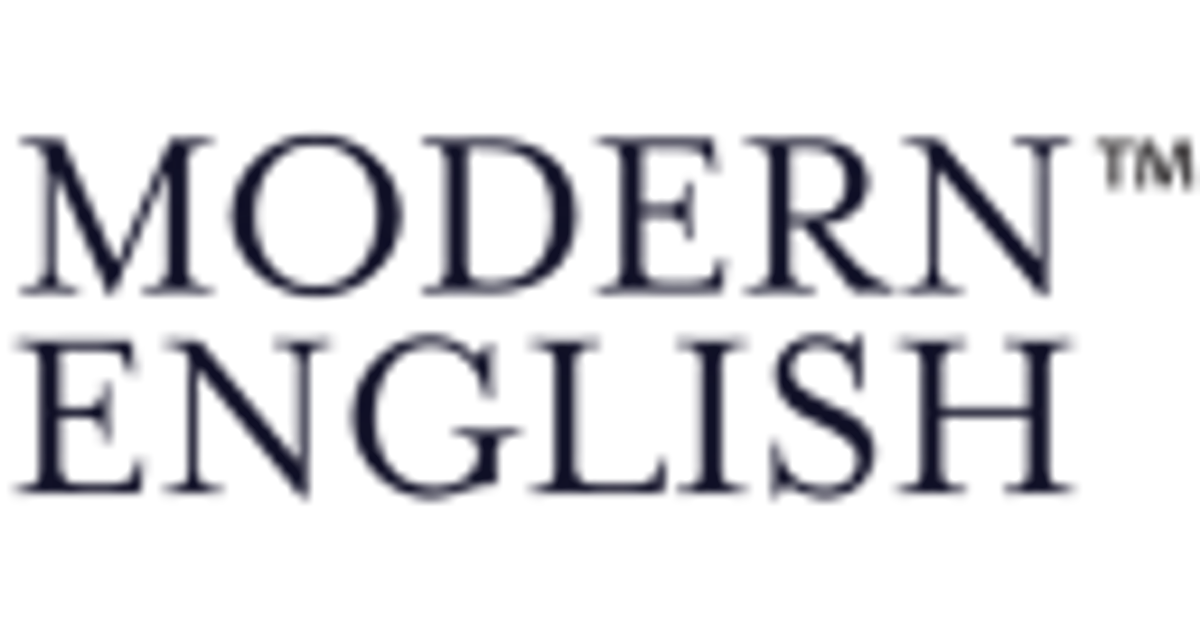 Modern English Canada